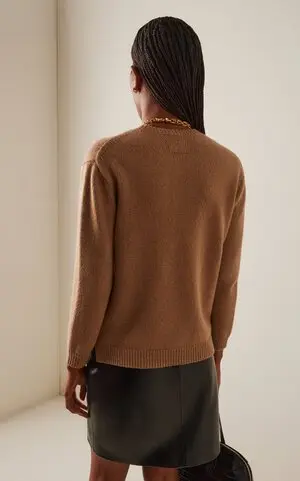 TOTEME Knit Camel Hair Sweater