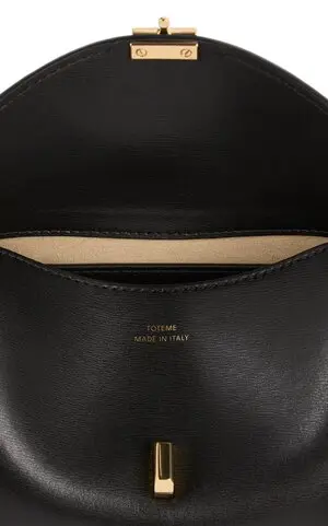 TOTEME Mini T-lock Leather Clutch