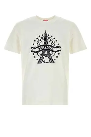 Kenzo Removed-cotton T-shirt For