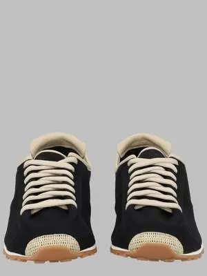 Jacquemus Sleek Low-top Sneakers - Black