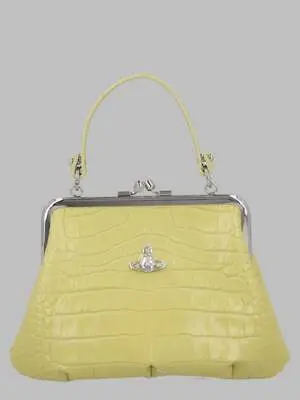 VIVIENNE WESTWOOD Leather Shoulder Bag With Signature Orb Hardware