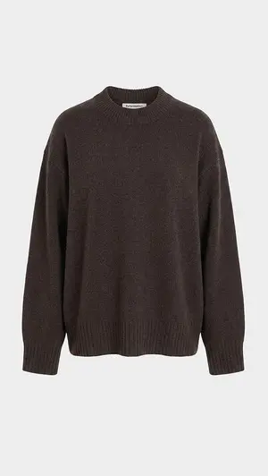 REFORMATION Cove Cashmere Oversized Crew Sweater