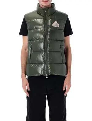Pyrenex Sleeveless Down Vest For - Deep Khaki