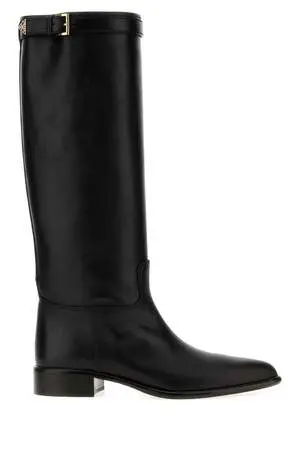 Prada 100% Calf Leather Ankle Boots For
