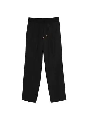 Drole De Monsieur 100% Cotton Trousers - Black