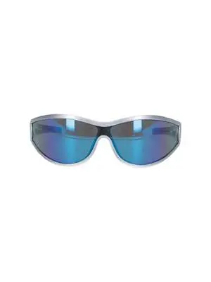 FACE.HIDE Sport Shield Sunglasses - Blue