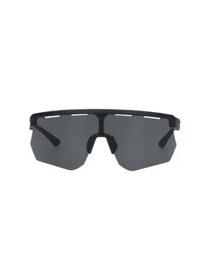 FACE.HIDE Sport Shield Sunglasses - Black