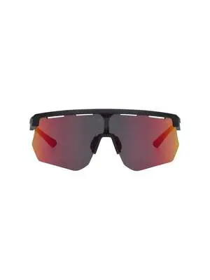 FACE.HIDE Sport Shield Sunglasses - Red