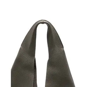 A.p.c. Leather Shoulder Bag With Gold-tone Logo