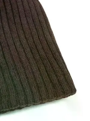 Fedeli Ribbed-knit Beanie Hat