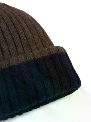 Fedeli Ribbed-knit Beanie Hat