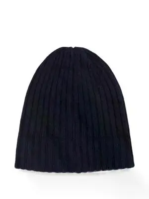 Fedeli Ribbed-knit Cashmere Beanie Hat