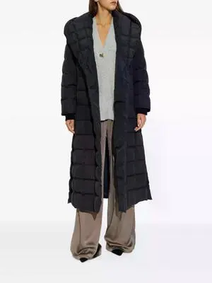 Fabiana Filippi Belted Long Down Coat