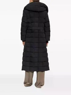 Fabiana Filippi Belted Long Down Coat