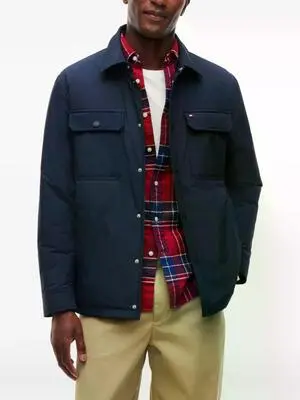 Tommy Hilfiger Padded Logo-patch Shirt Jacket
