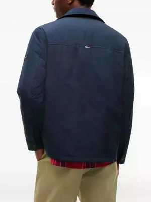 Tommy Hilfiger Padded Logo-patch Shirt Jacket