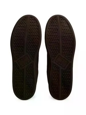 Tommy Hilfiger Logo-patch Perforated Low-top Sneakers