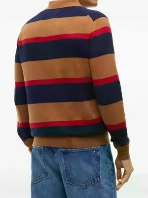 Tommy Hilfiger Striped Polo-collar Sweater
