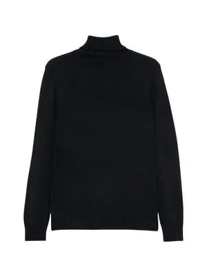 KANGRA Roll-neck Ribbed-trim Sweater