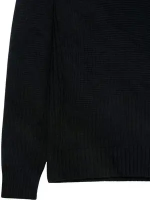 KANGRA Roll-neck Ribbed-trim Sweater