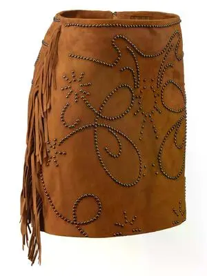 DANCASSAB Cosima Suede Skirt