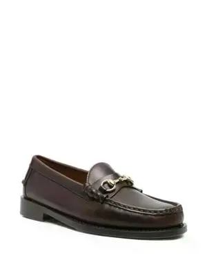 SEBAGO Horsebit Leather Loafers