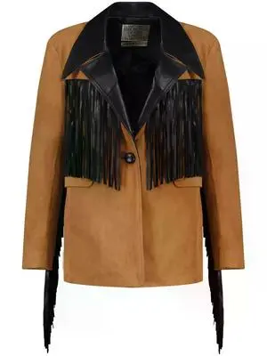 DANCASSAB Patsy Fringe-trim Jacket
