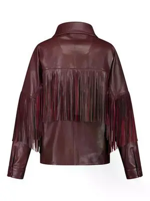 DANCASSAB Taylor Fringed Leather Jacket