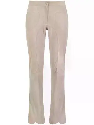 DANCASSAB Pamela Flared Trousers - Neutrals