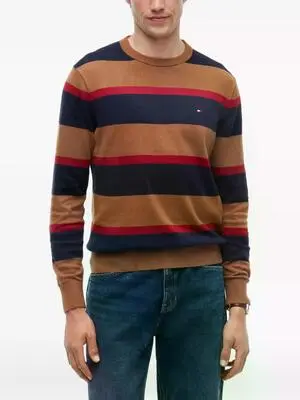Tommy Hilfiger Striped Crew-neck Sweater