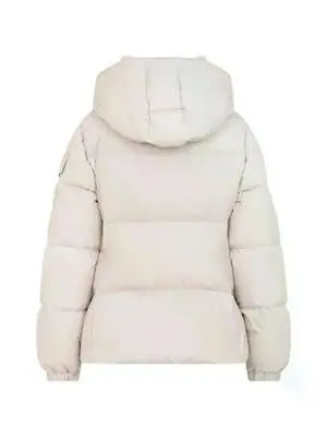 Moncler Hooded Padded Jacket - Neutrals