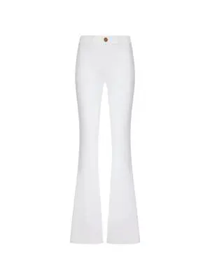 Seafarer Delphine Flared-leg Jeans - White