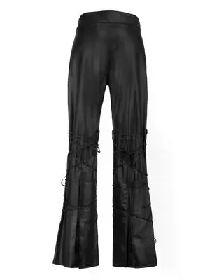 DANCASSAB Melania Leather Trousers