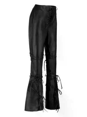 DANCASSAB Melania Leather Trousers