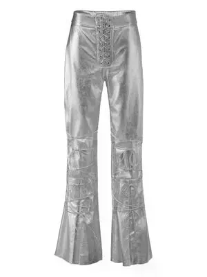 DANCASSAB Melania Trousers - Silver