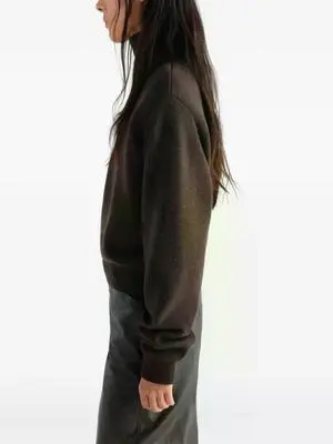 LEMAIRE Short Sweater In Felted Merino Wool
