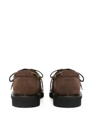 SCAROSSO Arthur Lug-sole Boat Shoes - Brown