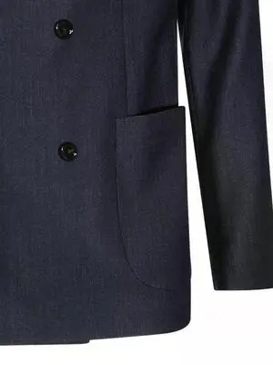 LARDINI Double-breasted Peak-lapel Blazer