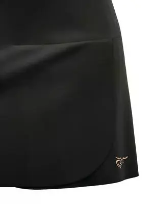 REDELK Logo-print Wrap Mini Skirt