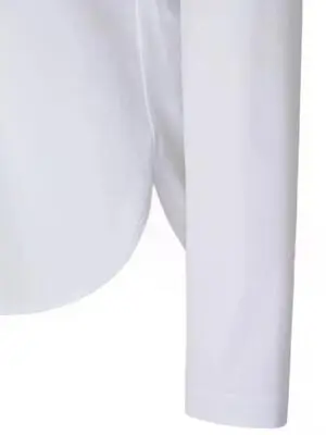 Peserico Contrast-collar Long-sleeve Shirt