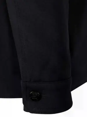 MOORER Quilted-insert Button-up Jacket