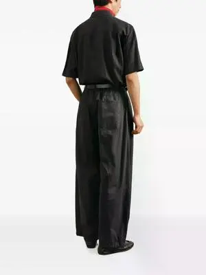 CROQUIS Patch-pocket Wide-leg Trousers