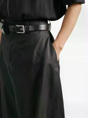 CROQUIS Patch-pocket Wide-leg Trousers