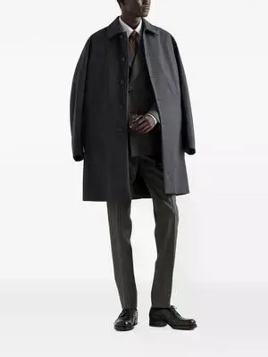 Prada Technical Wool Coat