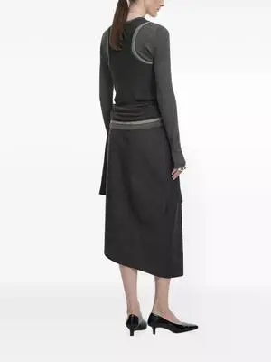 JNBY Paneled Long-sleeve T-shirt