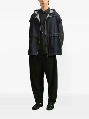 CROQUIS Hooded Oversized Vest