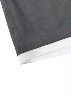 LESS Contrast-trim Midi Skirt