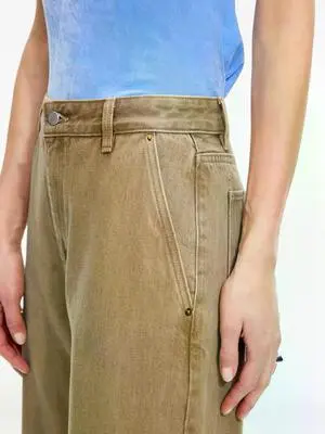 JNBY Straight-leg Turn-up Jeans