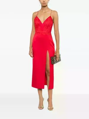 Alex Perry Lace Appliques Pencil Dress