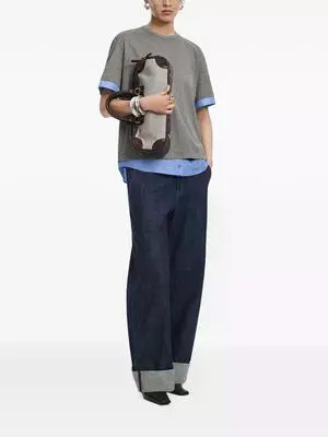 JNBY Straight-leg Turned-up Jeans